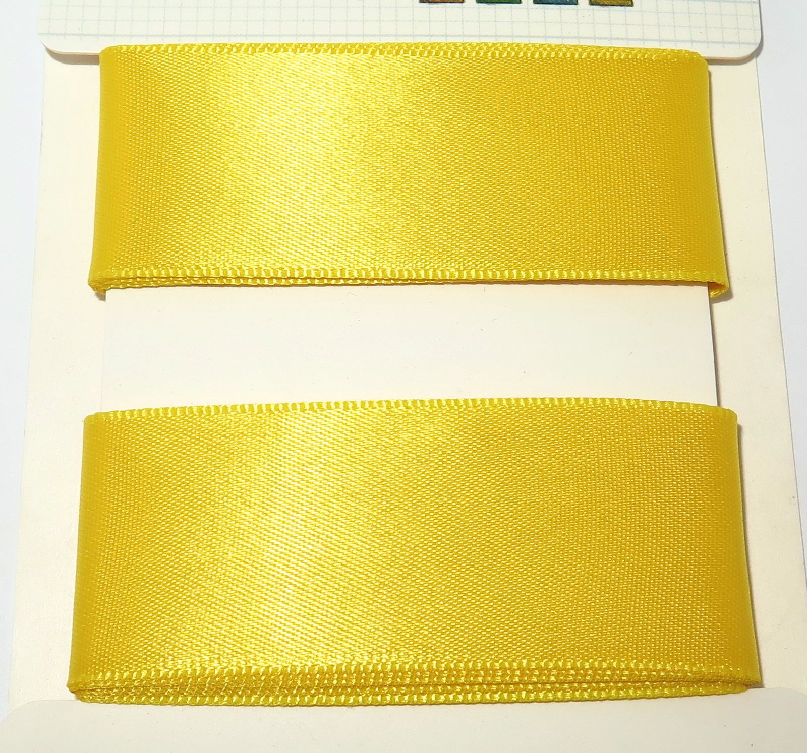 School Colours Hair Accessories Satin Ribbon 2m Yellow - Yellow Hair ...