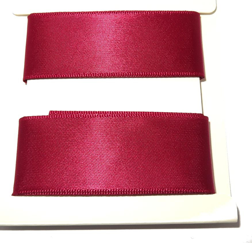 School Colours Hair Accessories Satin Ribbon 2m Maroon - School Ribbon ...