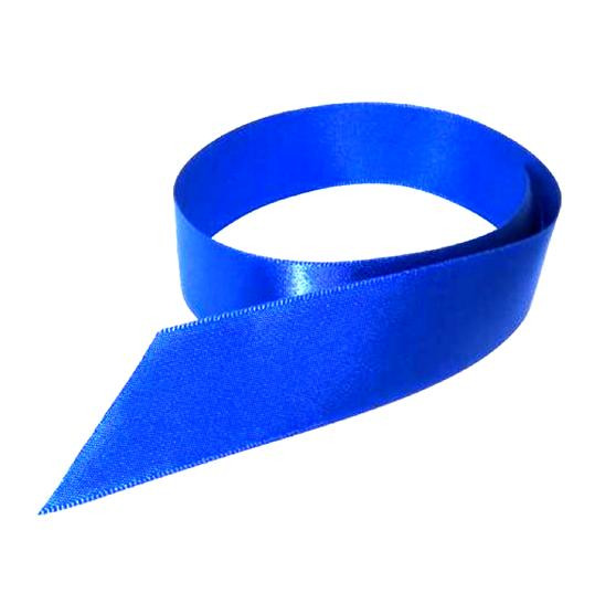 School Colours Hair Accessories School Ribbon Royal Blue 2.5 cm - Royal ...